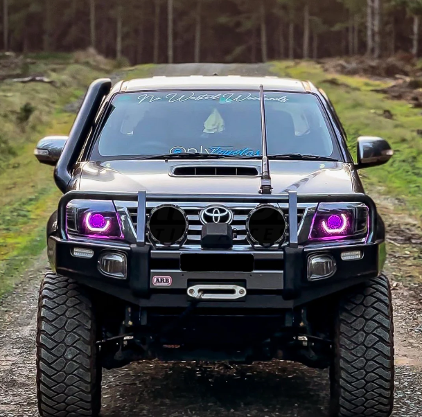 Toyota Hilux N70 BI-LED Projector Head Lights - Angry Eye – DSR AUTOMOTIVE